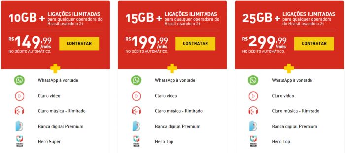 Claro anuncia novos planos de internet pós-pago, com maior franquia de ...